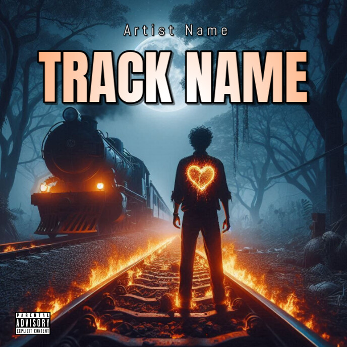 Black Mixtape Album Cover Template | PosterMyWall