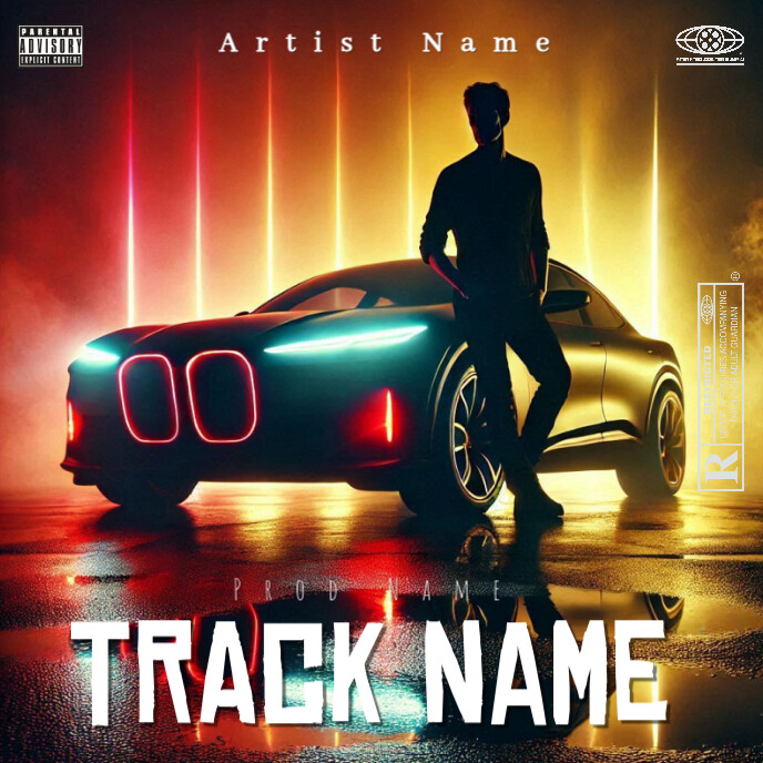 Black Mixtape Album Cover Template | PosterMyWall