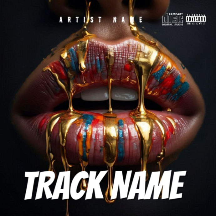 Black Mixtape Album Cover Template | PosterMyWall