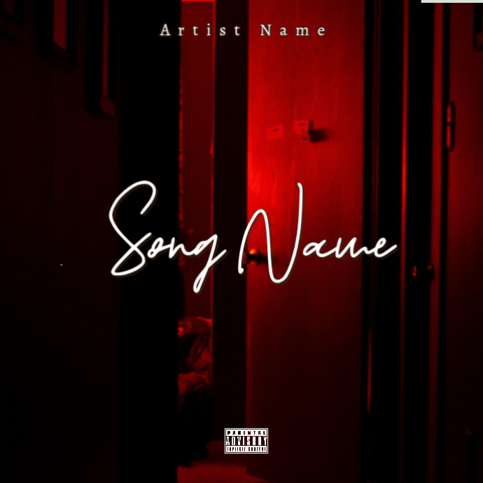 Black Mixtape Album Cover Template | PosterMyWall