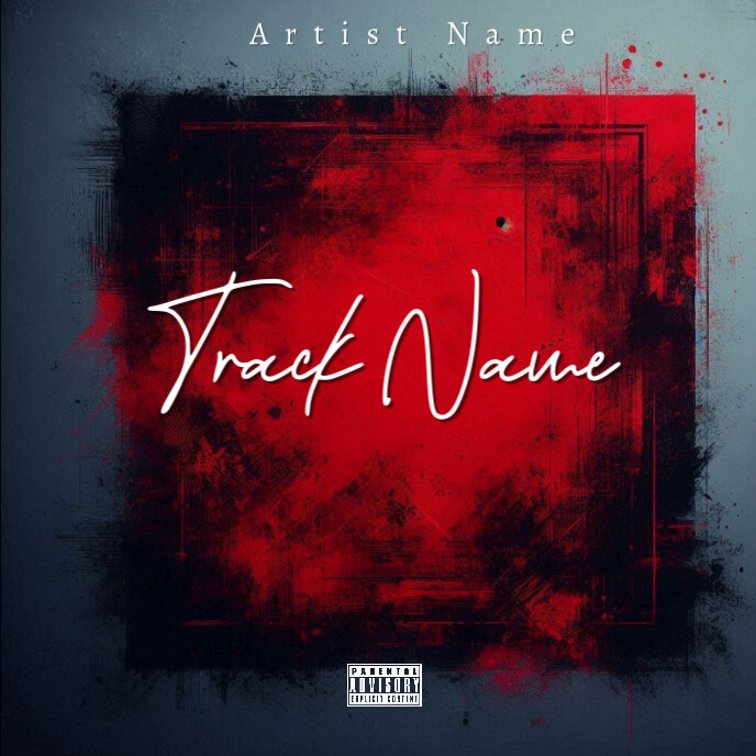 Black Mixtape Album Cover Template | PosterMyWall