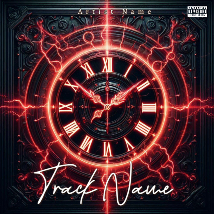 Black Mixtape Album Cover Template | PosterMyWall