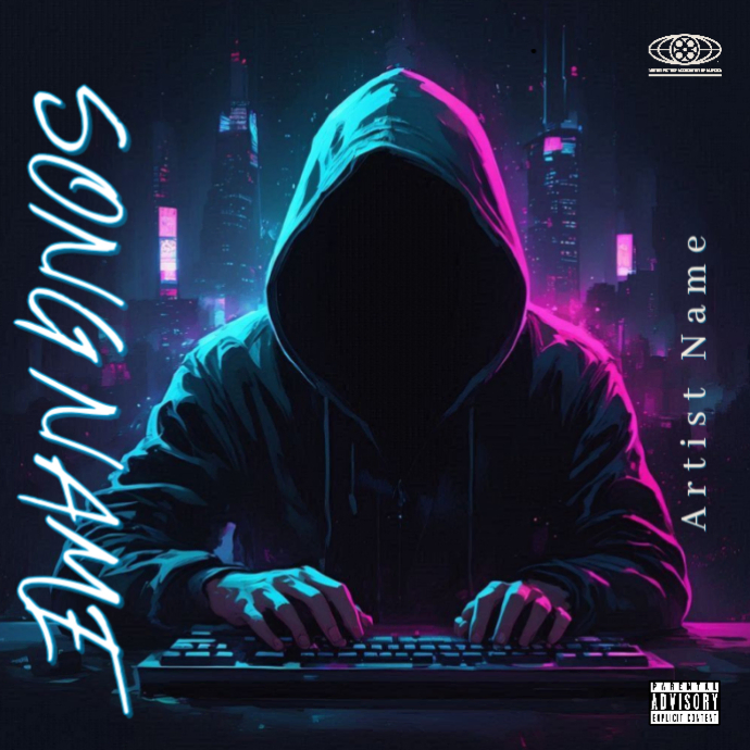 Black Mixtape Album Cover Template | PosterMyWall