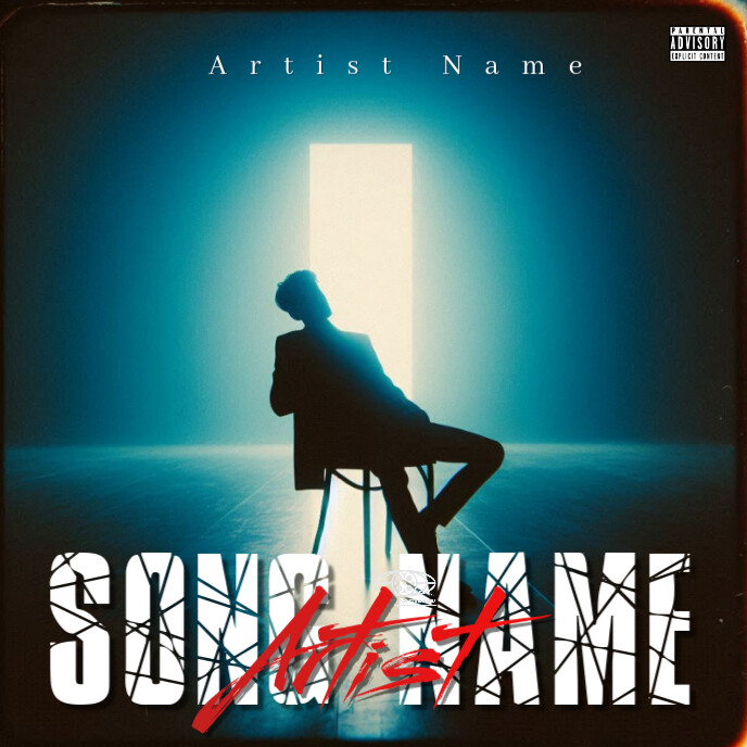 Black Mixtape Album Cover Template | PosterMyWall