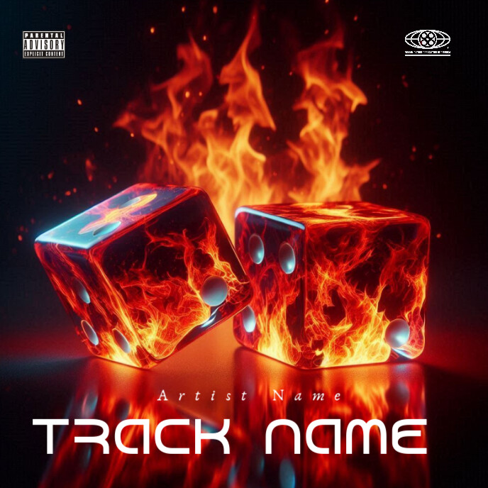 Black Mixtape Album Cover Template | PosterMyWall