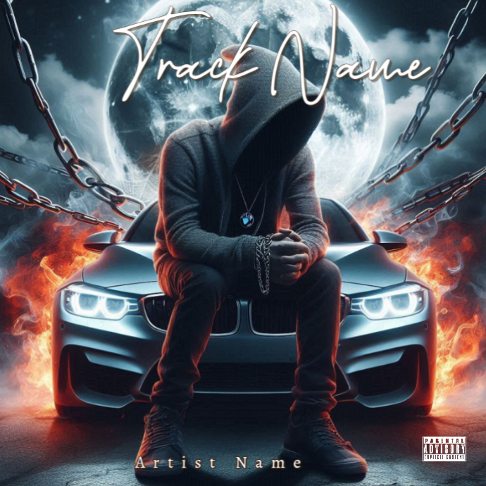 Black Mixtape Album Cover Template | PosterMyWall