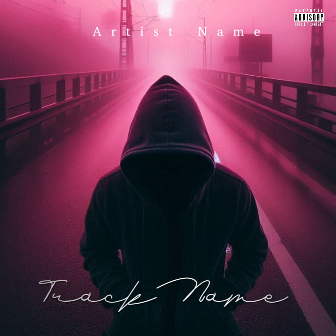 Black Mixtape Album Cover Template | PosterMyWall