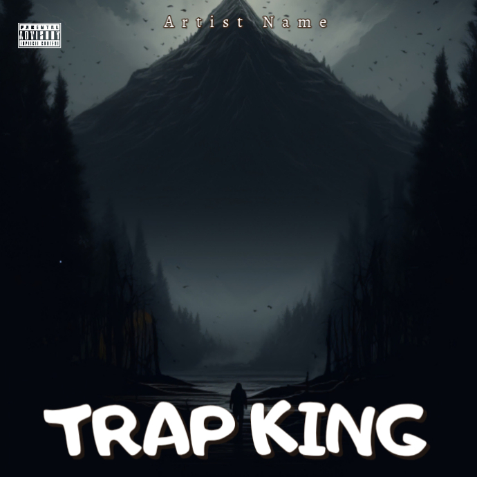 Black Mixtape Album Cover Template | PosterMyWall