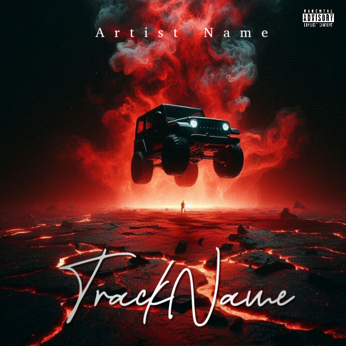 Black Mixtape Album Cover Template | PosterMyWall