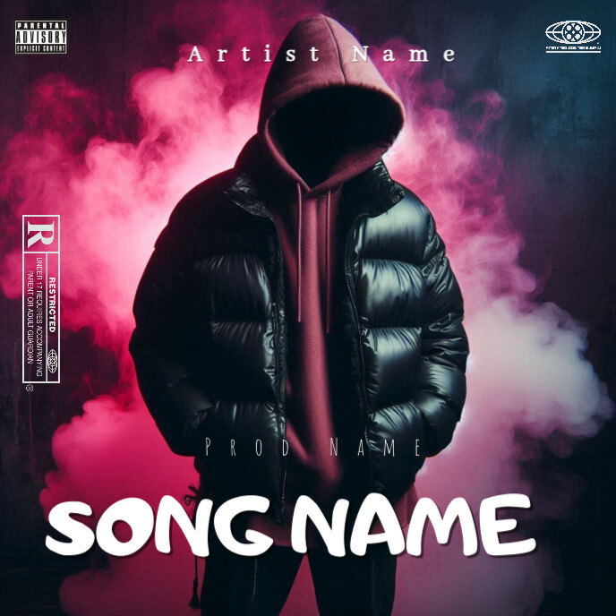 Black Mixtape Album Cover Template | PosterMyWall
