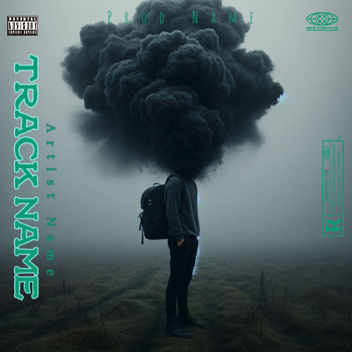 Black Mixtape Album Cover Template | PosterMyWall