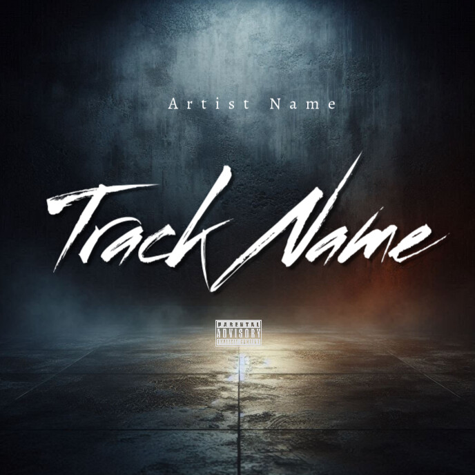 Black Mixtape Album Cover Template | PosterMyWall