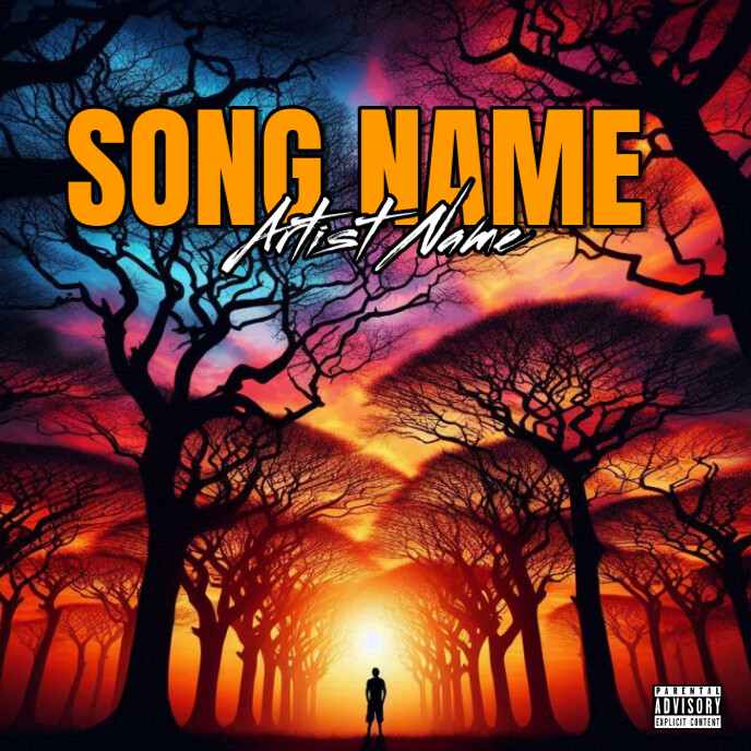 Black Mixtape Album Cover Template | PosterMyWall