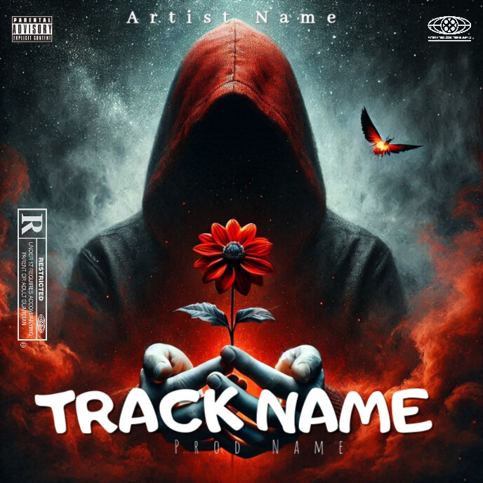 Black Mixtape Album Cover Template | PosterMyWall