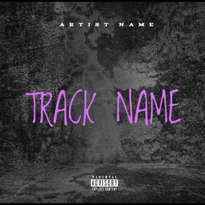 Black Mixtape Cover Album Cover Template | PosterMyWall