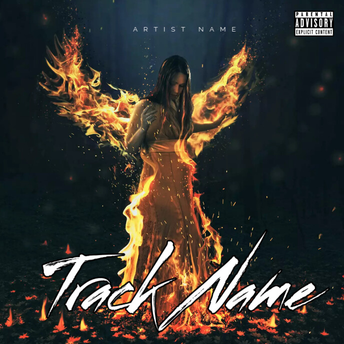 Black Mixtape Cover Album Cover Template | PosterMyWall