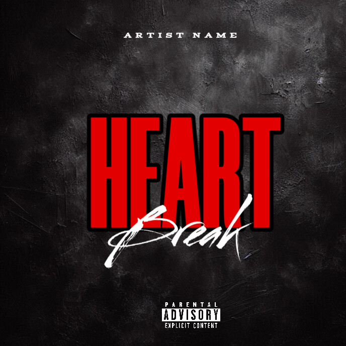 Black Mixtape Cover Album Cover Template | PosterMyWall