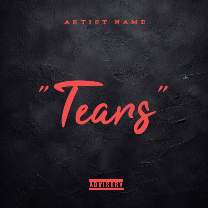Black Mixtape Cover Album Cover Template | PosterMyWall