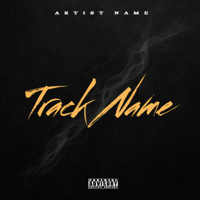 Black Mixtape Cover Album Cover Template | PosterMyWall