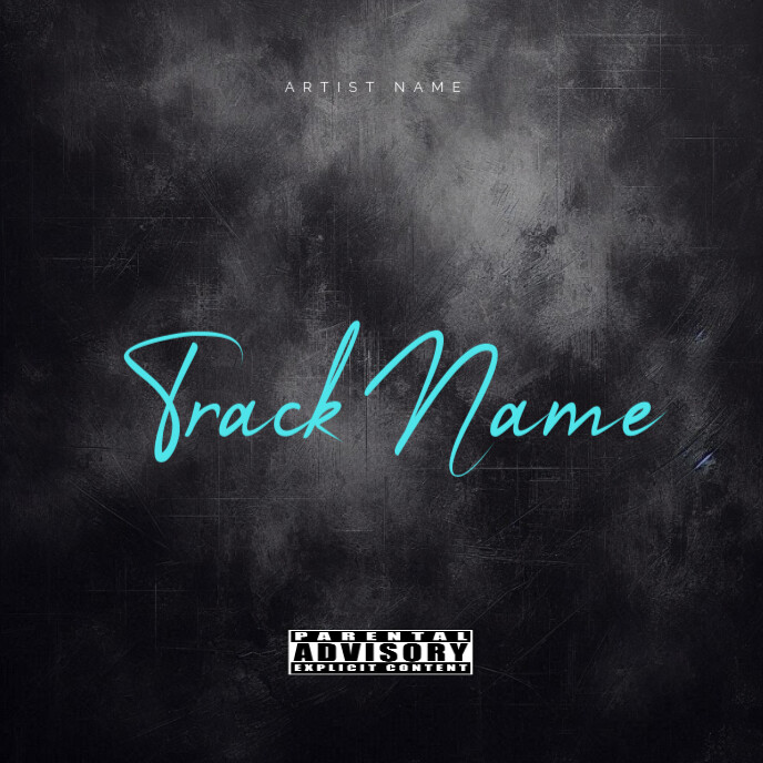 Black Mixtape Cover Album Cover Template | PosterMyWall