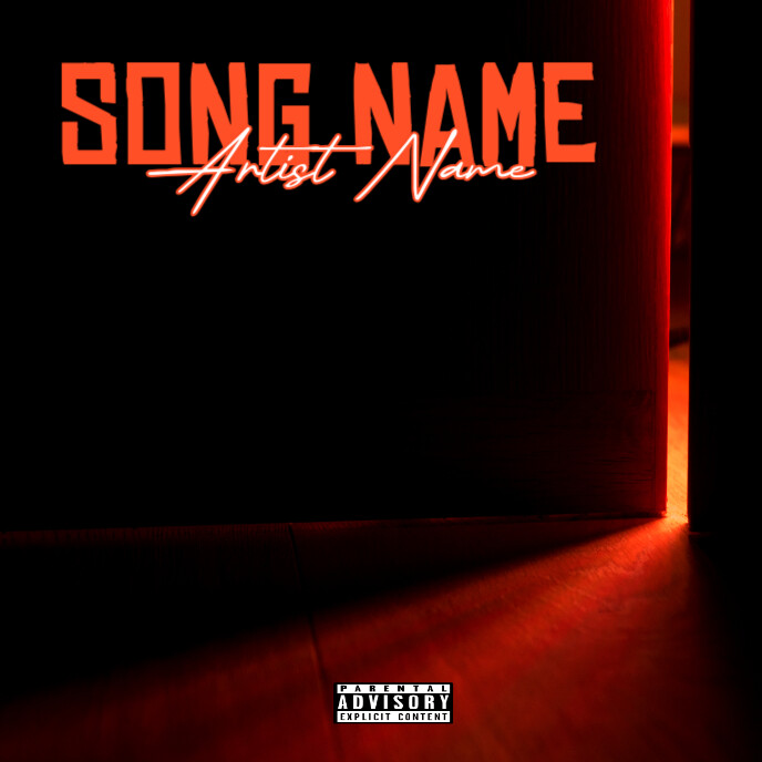 Black Mixtape Cover Album Cover Template | PosterMyWall