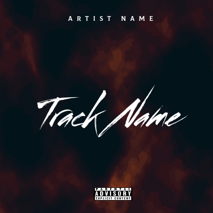 Black Mixtape Cover Album Cover Template | PosterMyWall