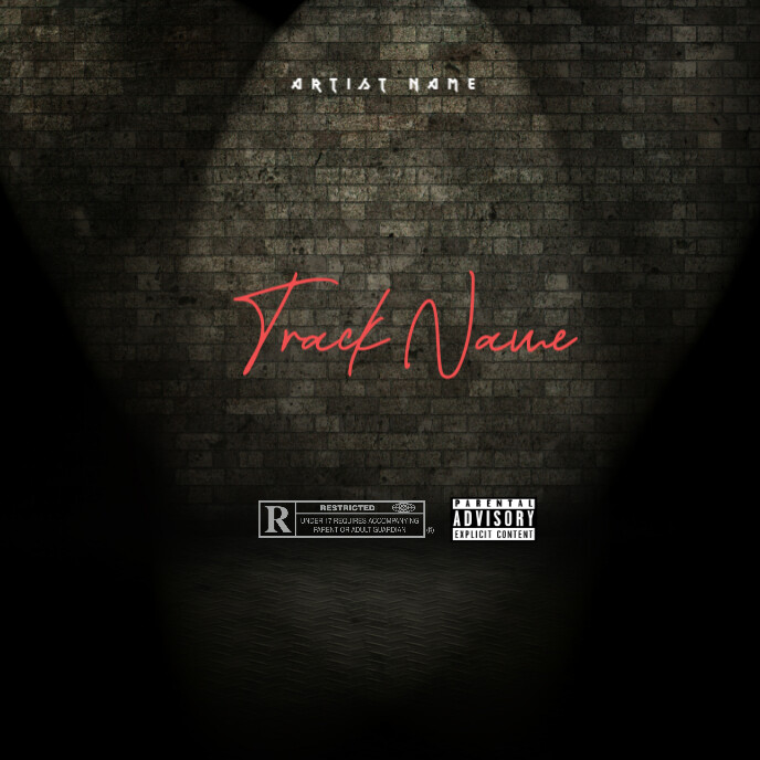 Black Mixtape Cover Album Cover Template | PosterMyWall