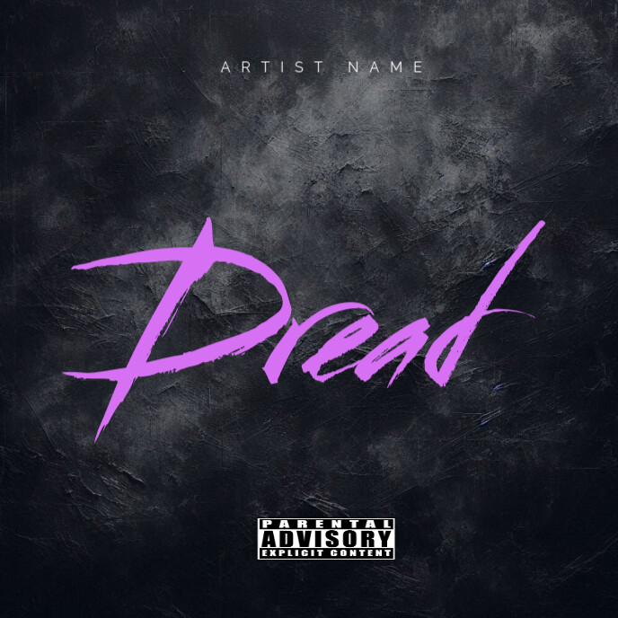 Black Mixtape Cover Album Cover Template | PosterMyWall