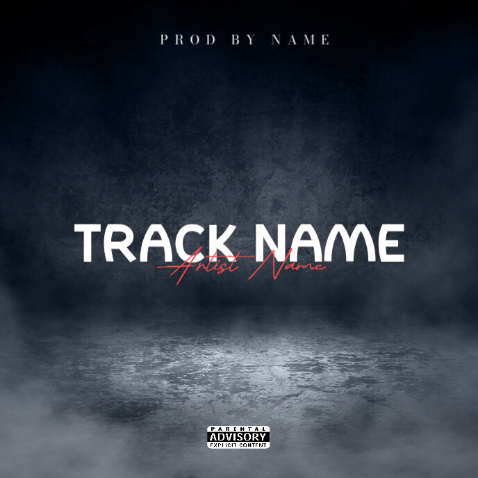 Black Mixtape Cover Album Cover Template | PosterMyWall