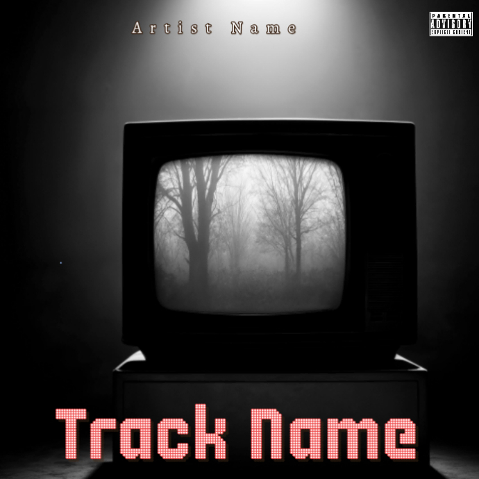 Black Mixtapr Album Cover Template | PosterMyWall