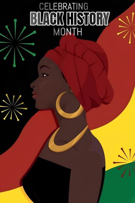 Copy of Black Modern & Minimal Celebrating Black History Month Poster ...