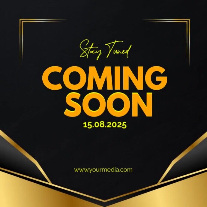 Plantilla de Black Modern & Minimal Coming Soon Instagram Post | PosterMyWall