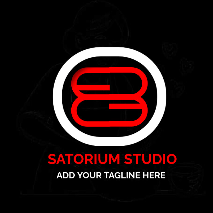 Plantilla de Black Modern & Minimal Company Logo Design | PosterMyWall