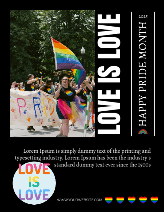 Copy of Black Modern & Minimal Flyer (us Letter) | PosterMyWall