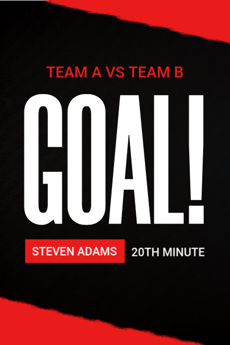 Copy of Black Modern & Minimal Goal Poster | PosterMyWall