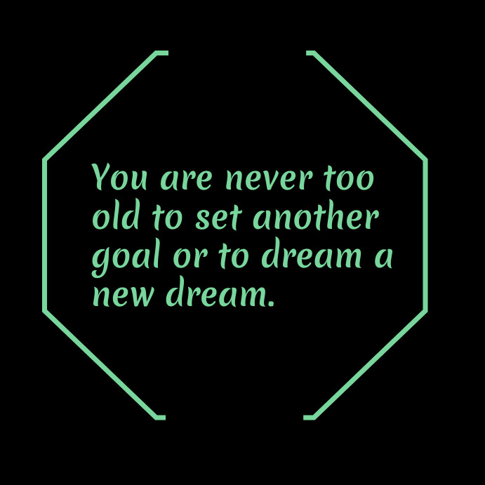 Black Modern & Minimal Green motivational quo Template | PosterMyWall