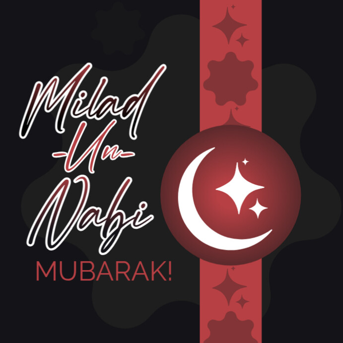 Milad Un Nabi Template | PosterMyWall