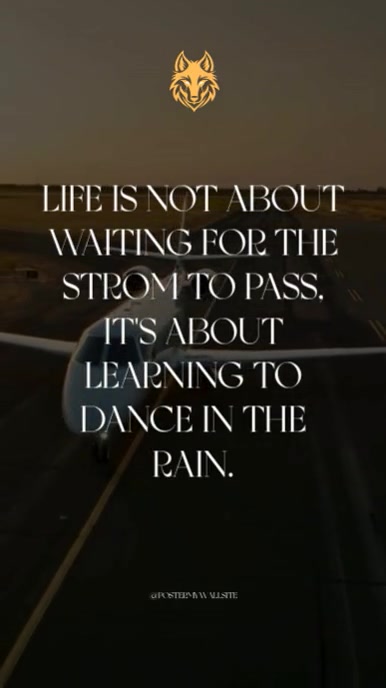 Copy of Black Modern & Minimal Motivational Quotes Instagram Reel ...