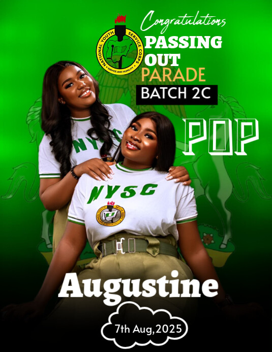 Black Modern & Minimal Nysc Pop Flyer (us Letter) Template | PosterMyWall