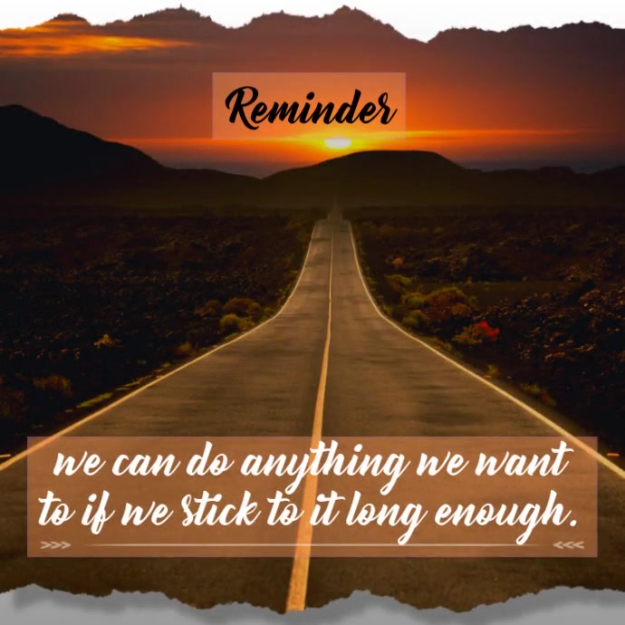 Black Modern & Minimal Orange Pos Instagram Template | PosterMyWall