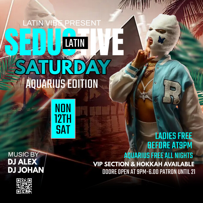 Plantilla de Black Modern & Minimal Saturday Instagram Pos | PosterMyWall