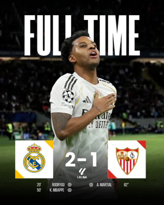 Black Modern & Minimal Soccer Full Time Score Instagram Portrait ...