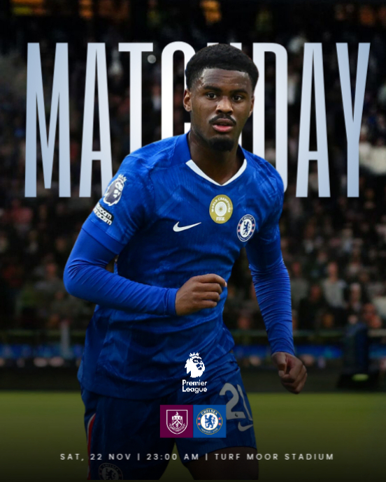 Black Modern & Minimal Soccer Match Day Instagram Portrait Template ...