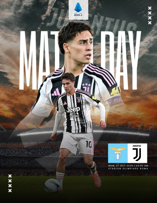 Black Modern & Minimal Soccer Match Day Pamflet (letter As) Template ...