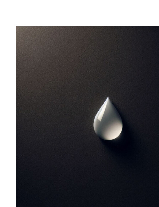Copy of Black Modern & Minimal Tear Drop Flyer (us L | PosterMyWall