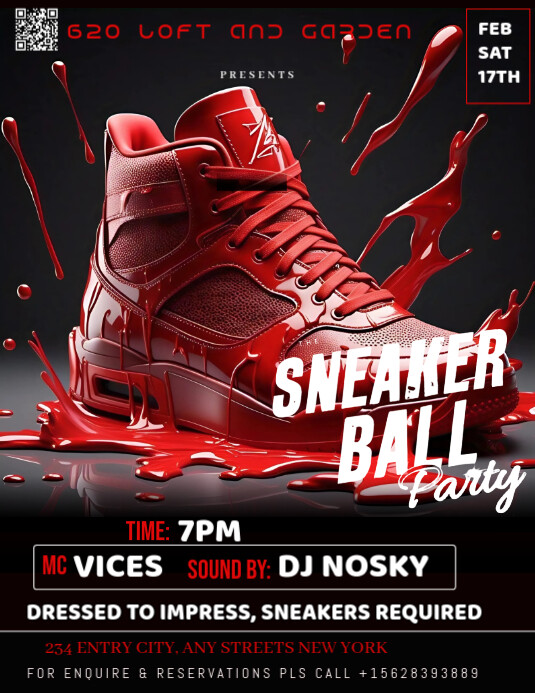 Black Modern & Minimal This Is A Bold, High-energy Poster Design For A ...