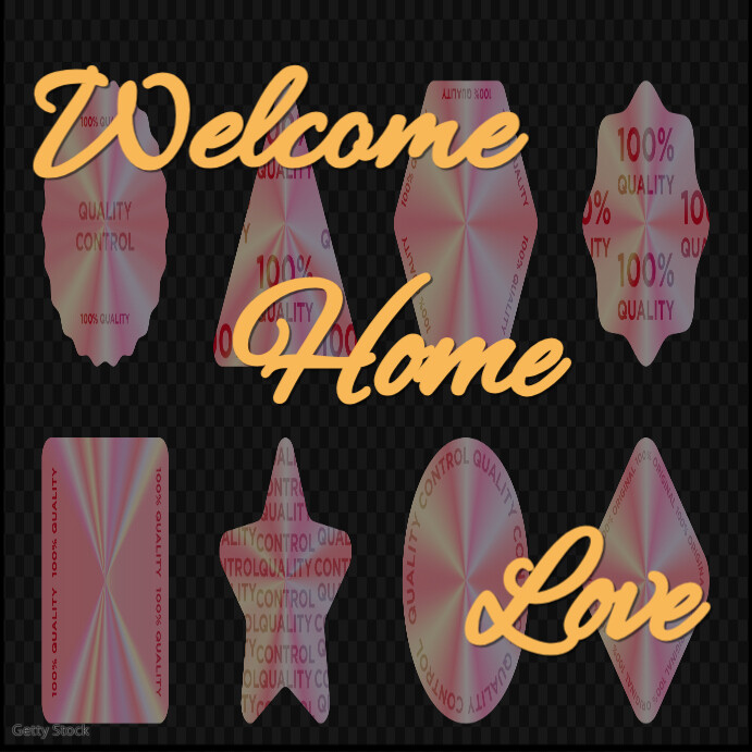 Modèle Black Modern & Minimal Welcome Back Home Instagram Post ...