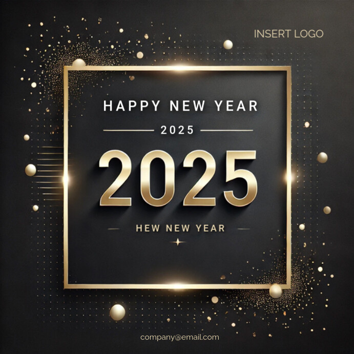 Copy of Black Modern And Minimalist New Year Countdown Template ...