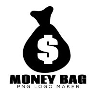 Money Bag Grunge Logo Template | PosterMyWall