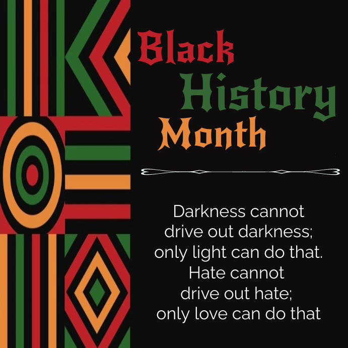 Black Month Template | PosterMyWall